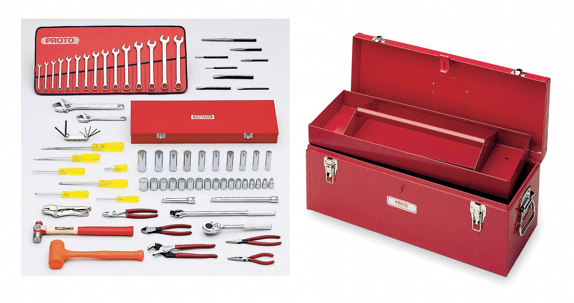 PROTO Master Tool Set, General Purpose, Metric - 3EB76|J99311 - Grainger