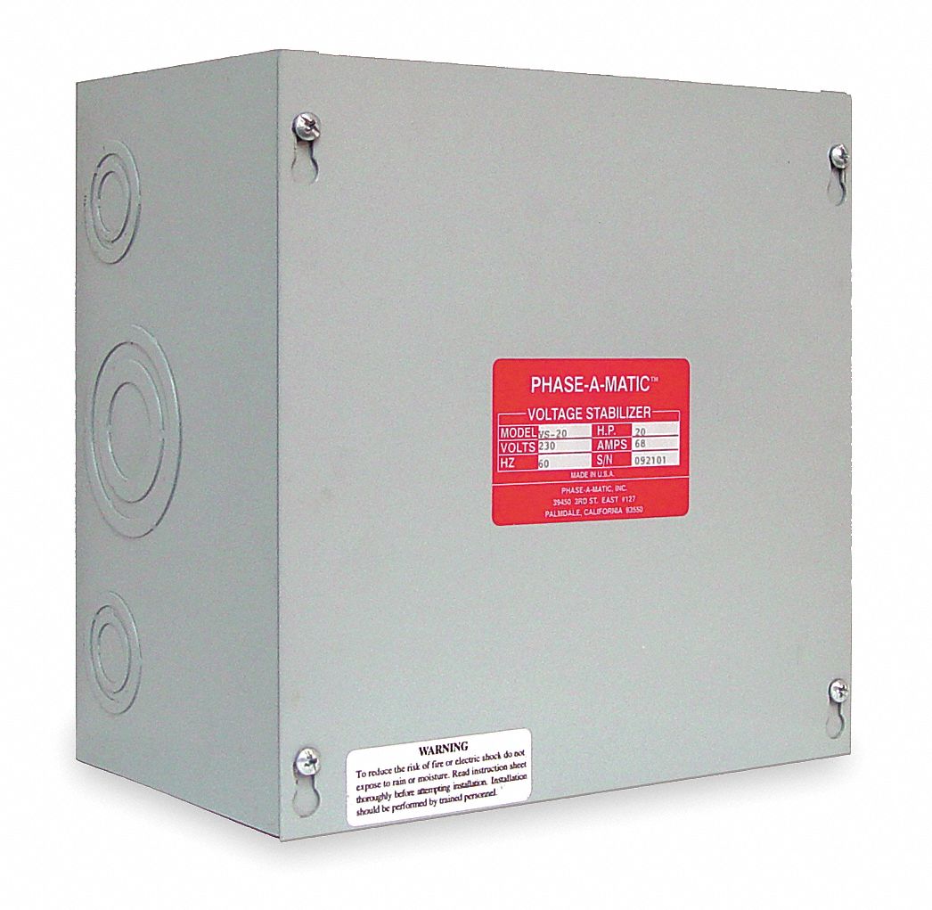 PHASE-A-MATIC, Three Phase, 230 V, Voltage Stabilizer - 3EDZ7|VS-25 ...