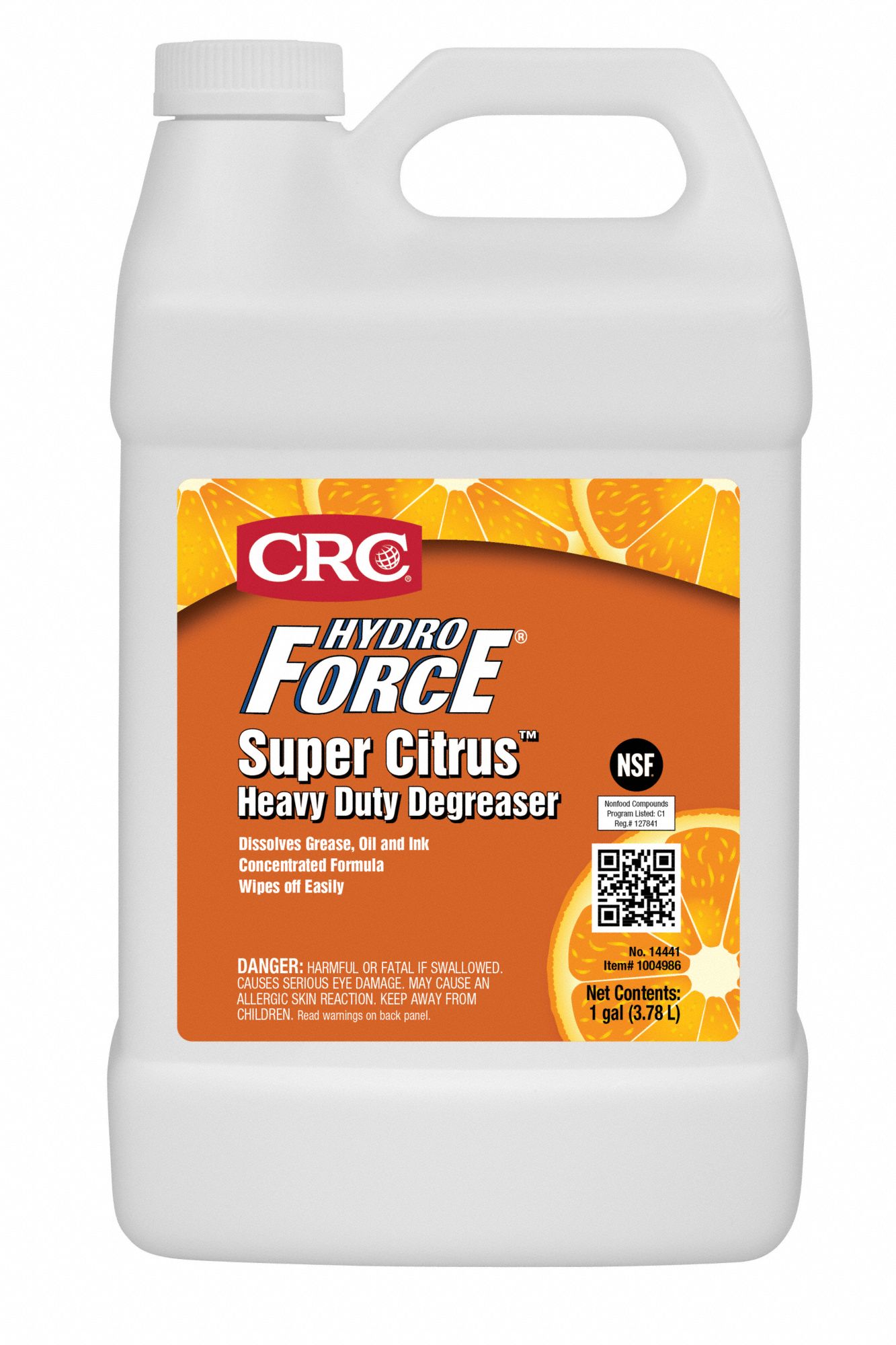 CRC, Citrus-Based Solvent, Jug, Degreaser - 3EEC7|14441 - Grainger