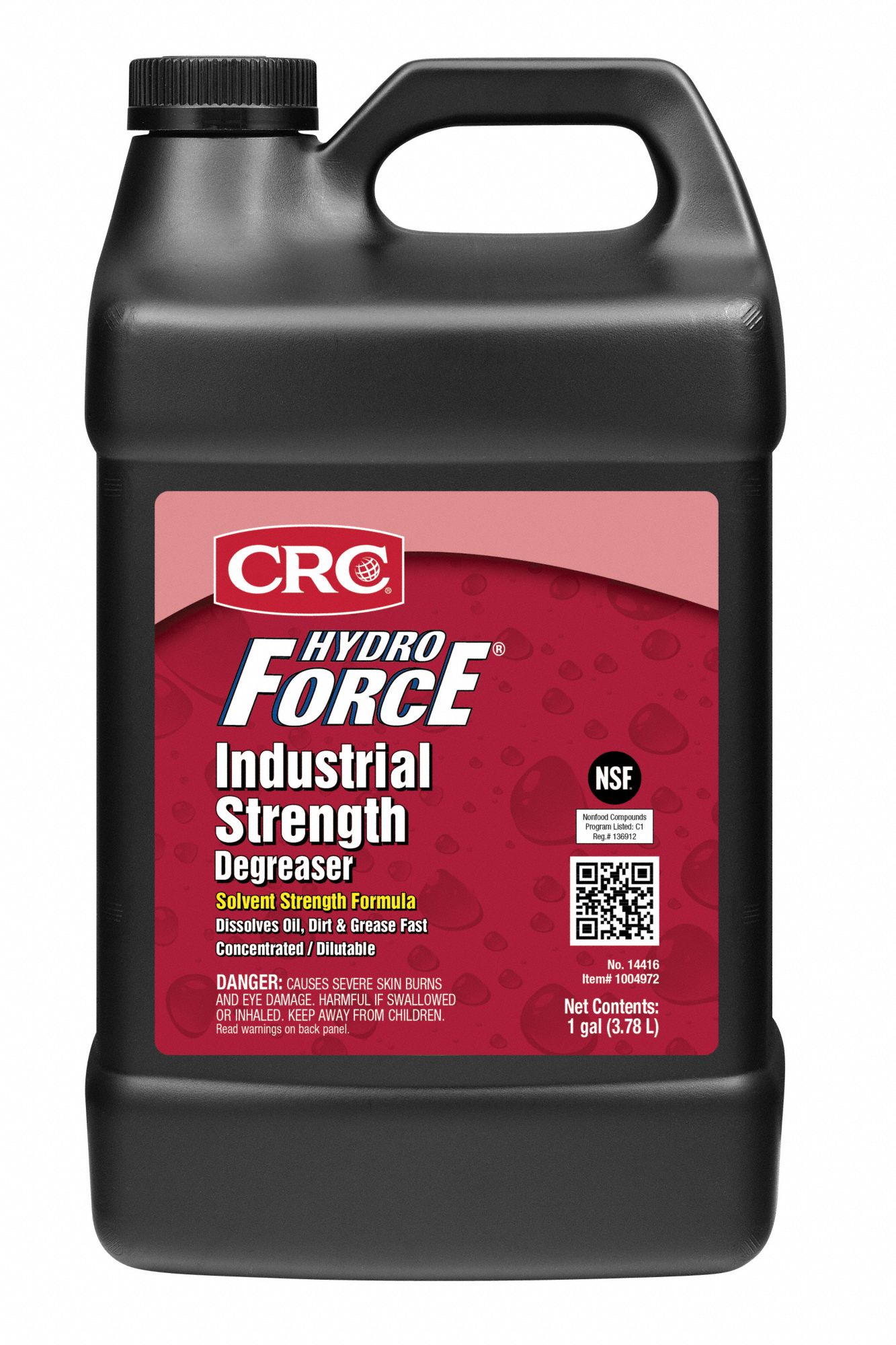 CRC, Non-Solvent, Jug, Industrial Strength Degreaser - 3EED1|14416 ...