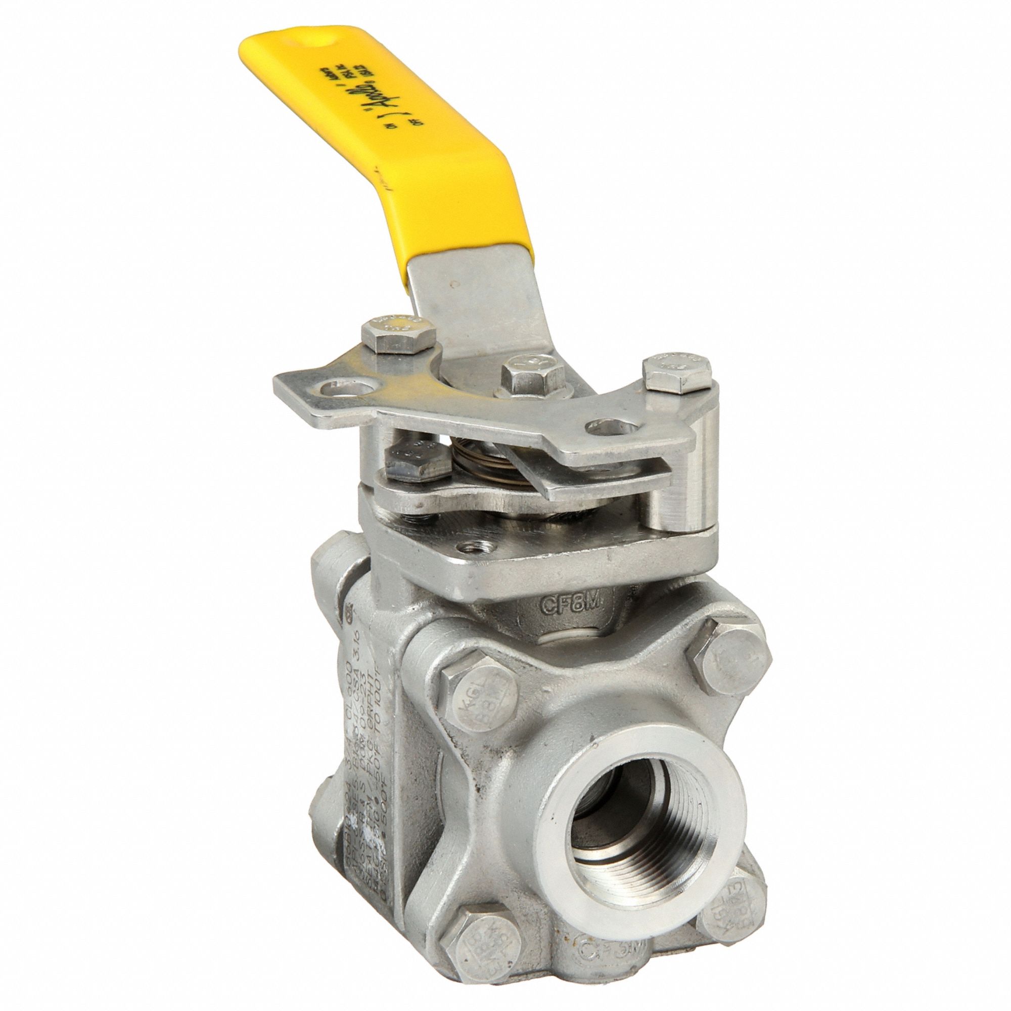 APOLLO, 3/4 in, Stainless Steel, Manual Two-Way Ball Valve - 3EFD3|86B10424 - Grainger