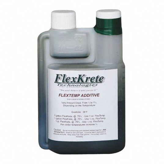 FLEXKRETE, Jug, Clear, Concrete Additive - 3EGC9|FK-Temp - Grainger