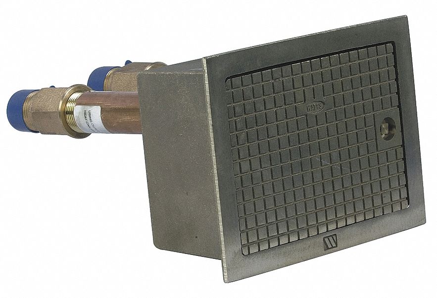 WATTS, For 14 in Wall Thick, 18 3/16 in Overall Lg, Wall Hydrant ...