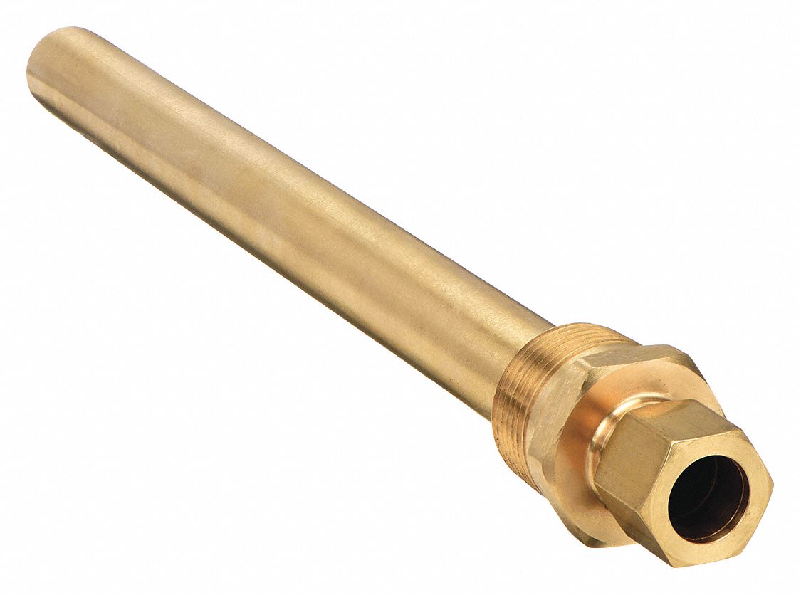 SPENCE, Brass, For 13 3/8 in Stem Lg, Threaded Thermowell - 3EJJ6|99B ...
