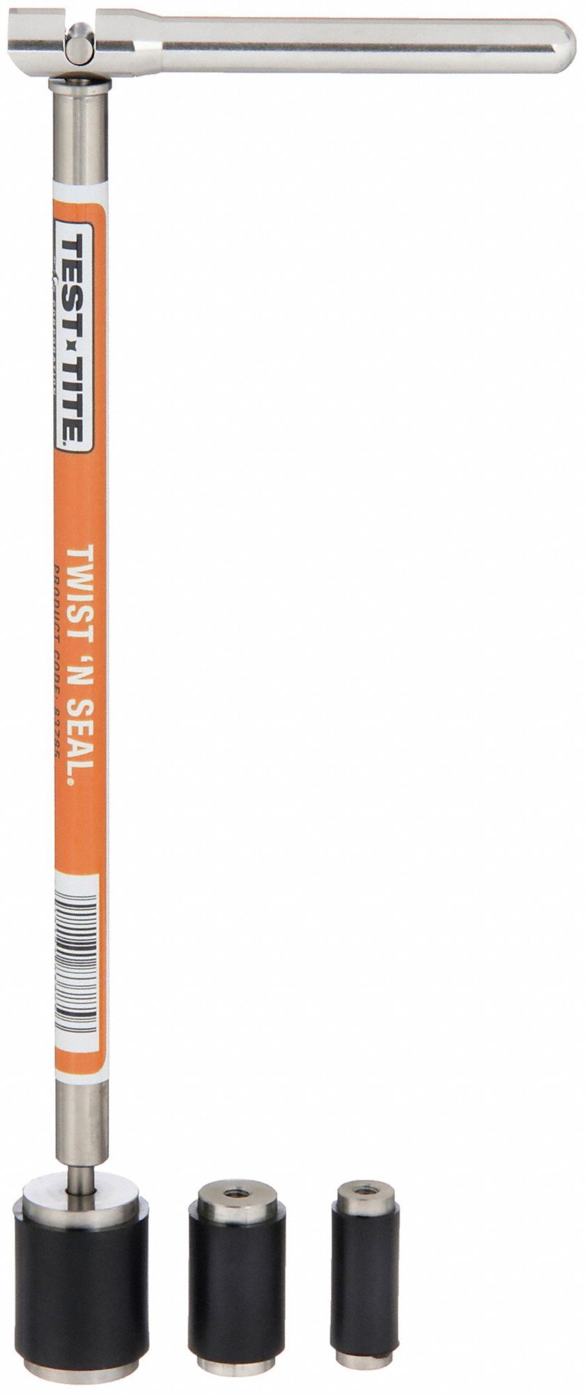 TEST-TITE, 1/2 in – 1 in Pipe Size Range, For PVC, Twist N Seal Tool ...