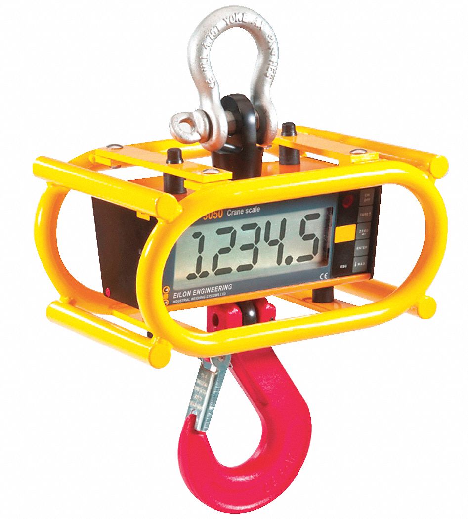 RON CRANE SCALES, 20,000 lb Capacity, +/-0.1% Scale Accuracy, Crane ...