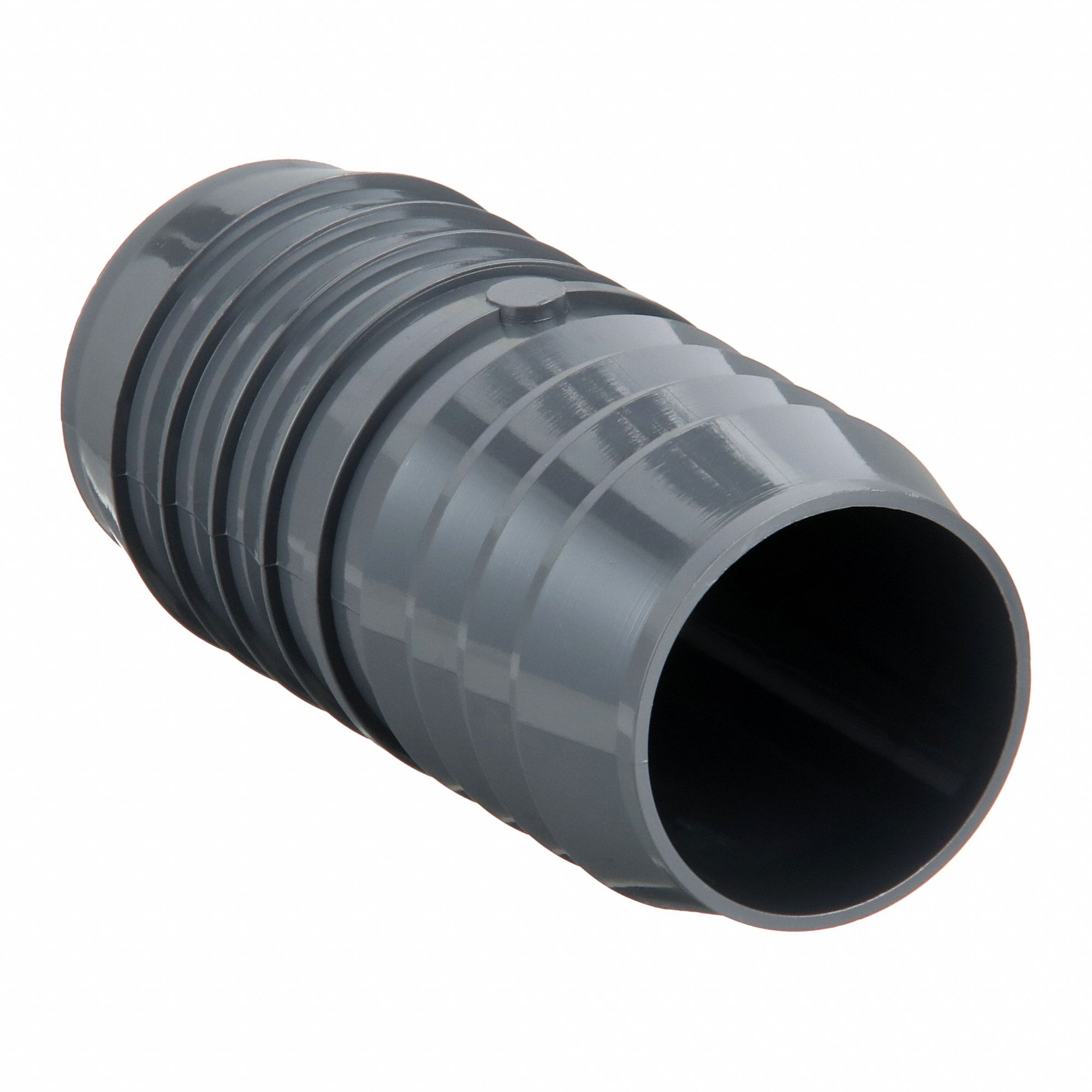 Barbed, 1 1/2 in ID x 1 1/2 in ID Fitting Size, Barbed Fitting Coupling ...