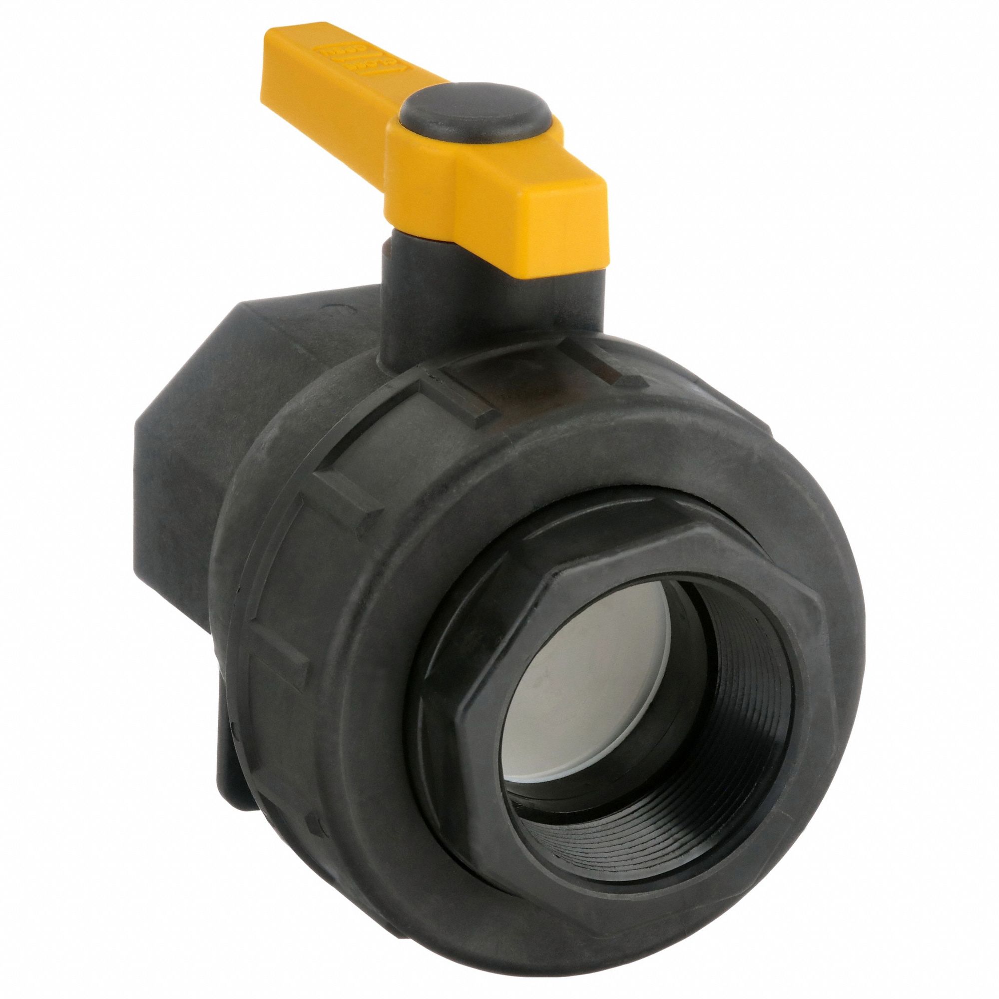 BANJO, 2 in, Polypropylene, Manual Two-Way Ball Valve - 3ELY9|SUV200FP ...