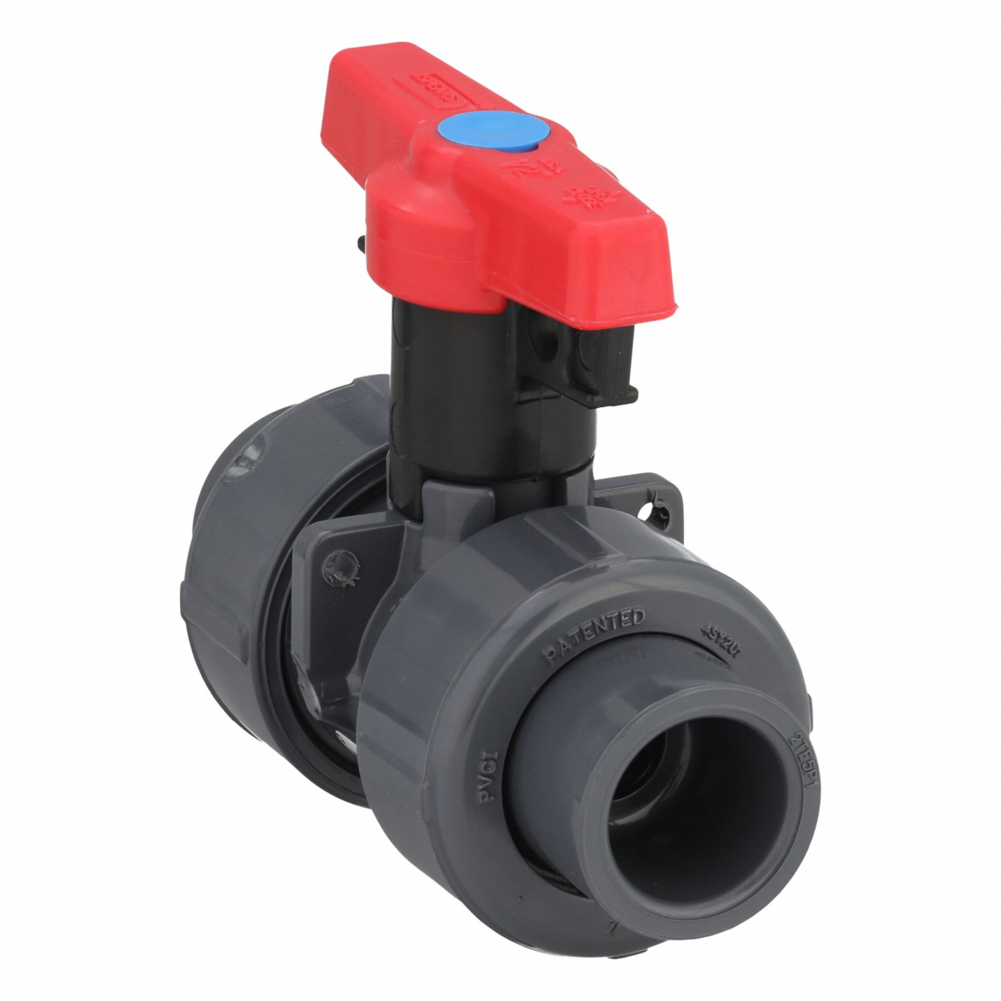 SPEARS, 1/2 in, PVC, Manual Two-Way Ball Valve - 3ELZ1|1829-005 - Grainger