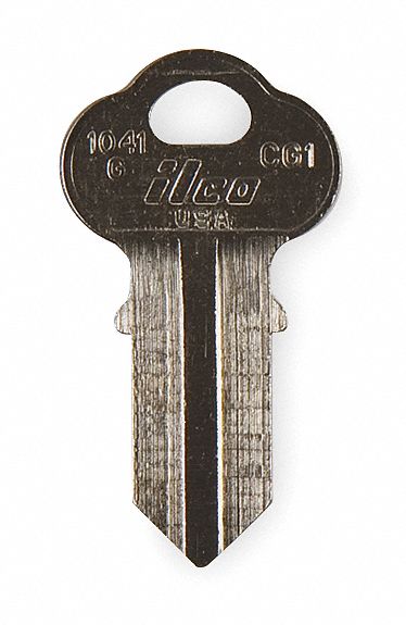 Compatible with Chicago Locks, Key ID # CG1, Key Blank - 3EMP4|1041G ...