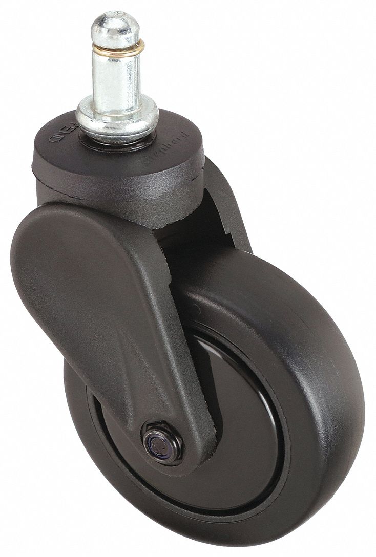 COLSON, Swivel, No Brake, Stem Caster - 3ENN4|PEC30223BK-TPU03(KK ...