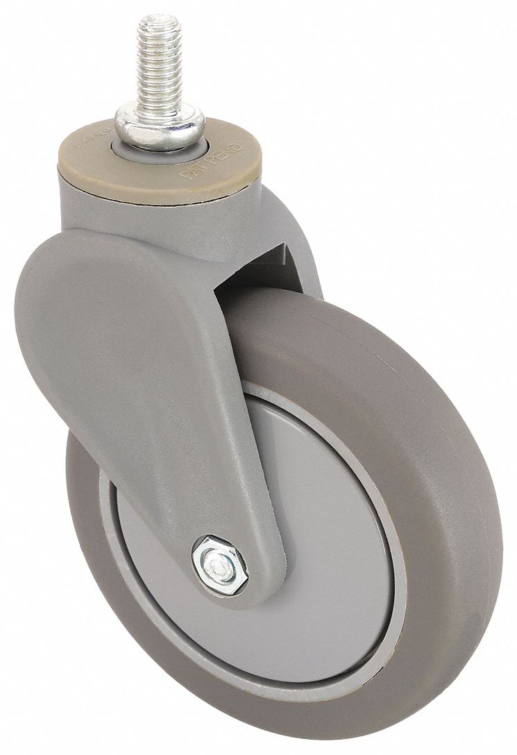 COLSON, 3 in Wheel Dia., 1 in Wheel Wd, Stem Caster - 3ENR6|PEC30637GR ...