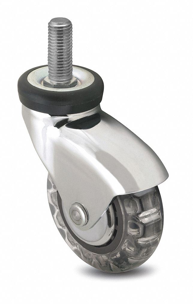 COLSON Single-Wheel Threaded Stem Caster, 3" - 3ENV7|POM30637BC-VPR33 ...