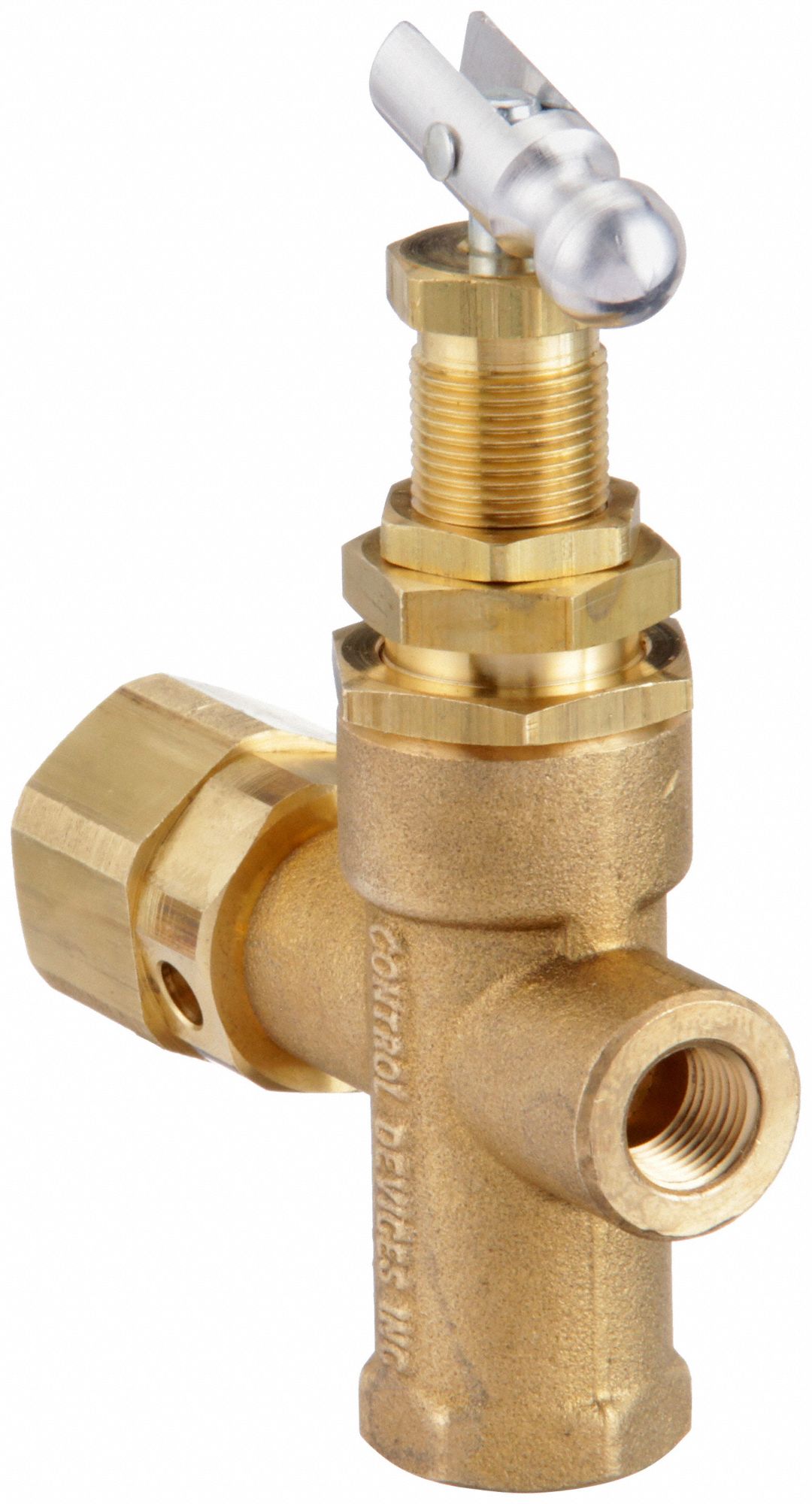 CONTROL DEVICES, 1/4 in Inlet Size, 1/8 in Outlet Size, Venting Pilot ...