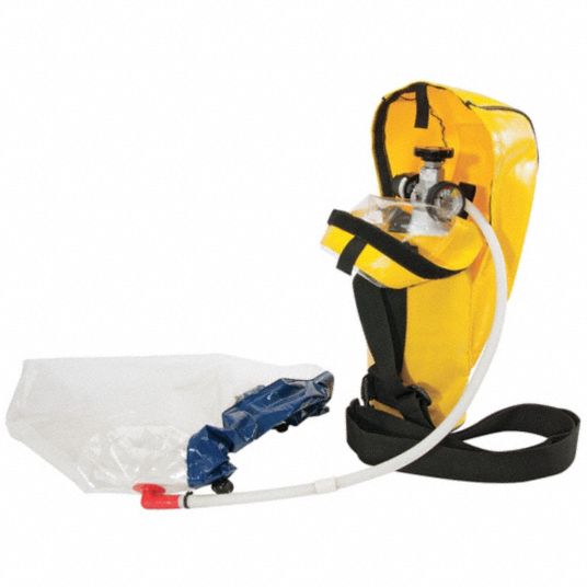 Emergency Escape Breathing Apparatus, 10 min Escape Duration - Grainger