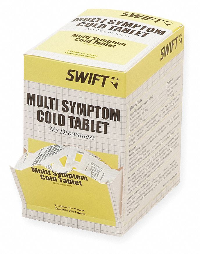 HONEYWELL NORTH Cold and Flu, Tablet, 125 x 2, Regular Strength ...