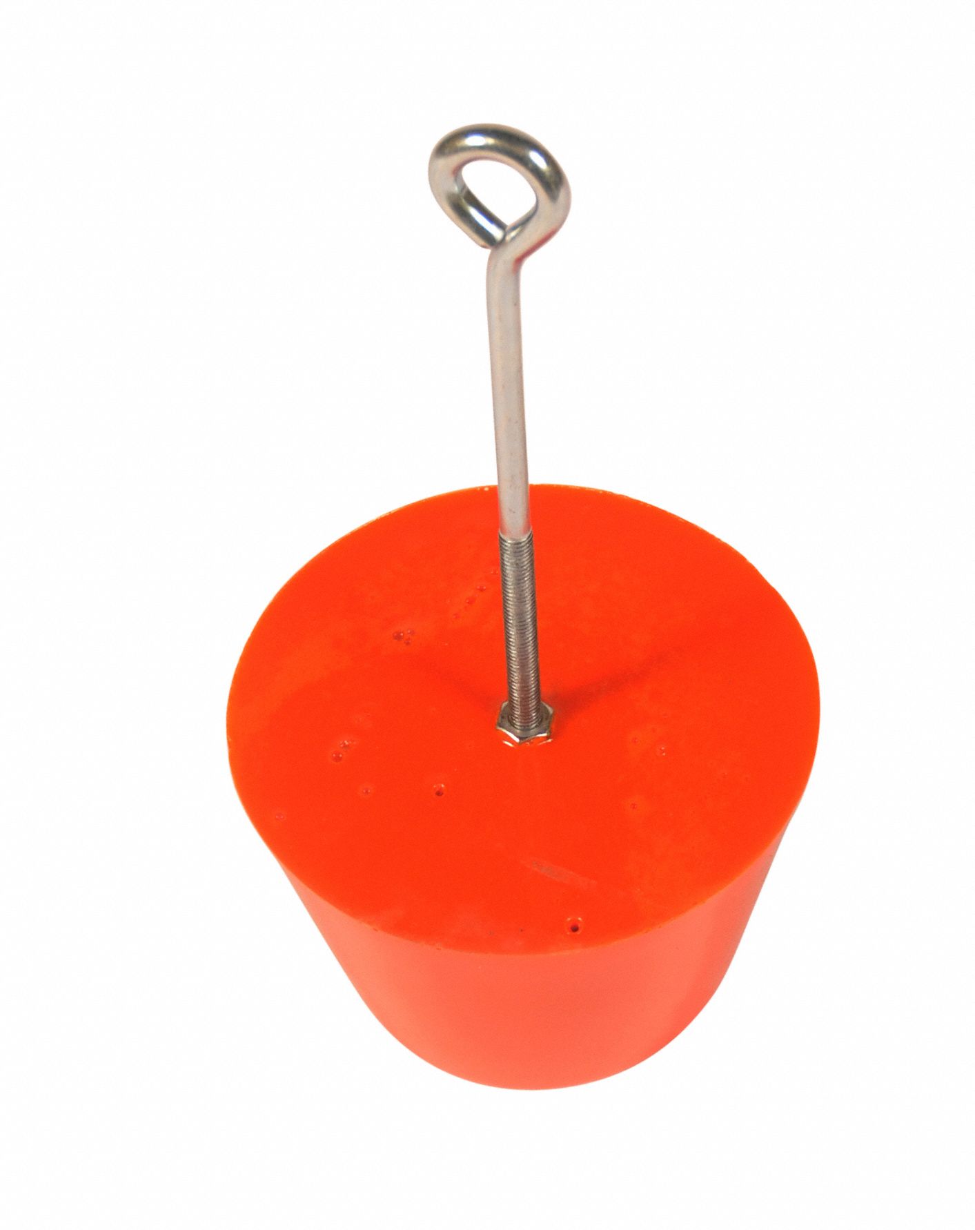 ULTRATECH Drain Plug: Fits 6 in Drain Dia., Polyurethane, Removable Eye ...