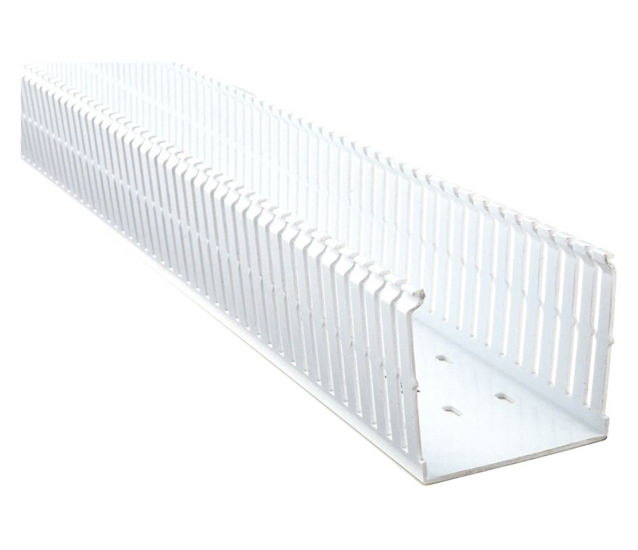 PANDUIT Ducto de Cableado, Ranura Estrecha, 1-1/4", 4-1/8", 0.2", PVC ...