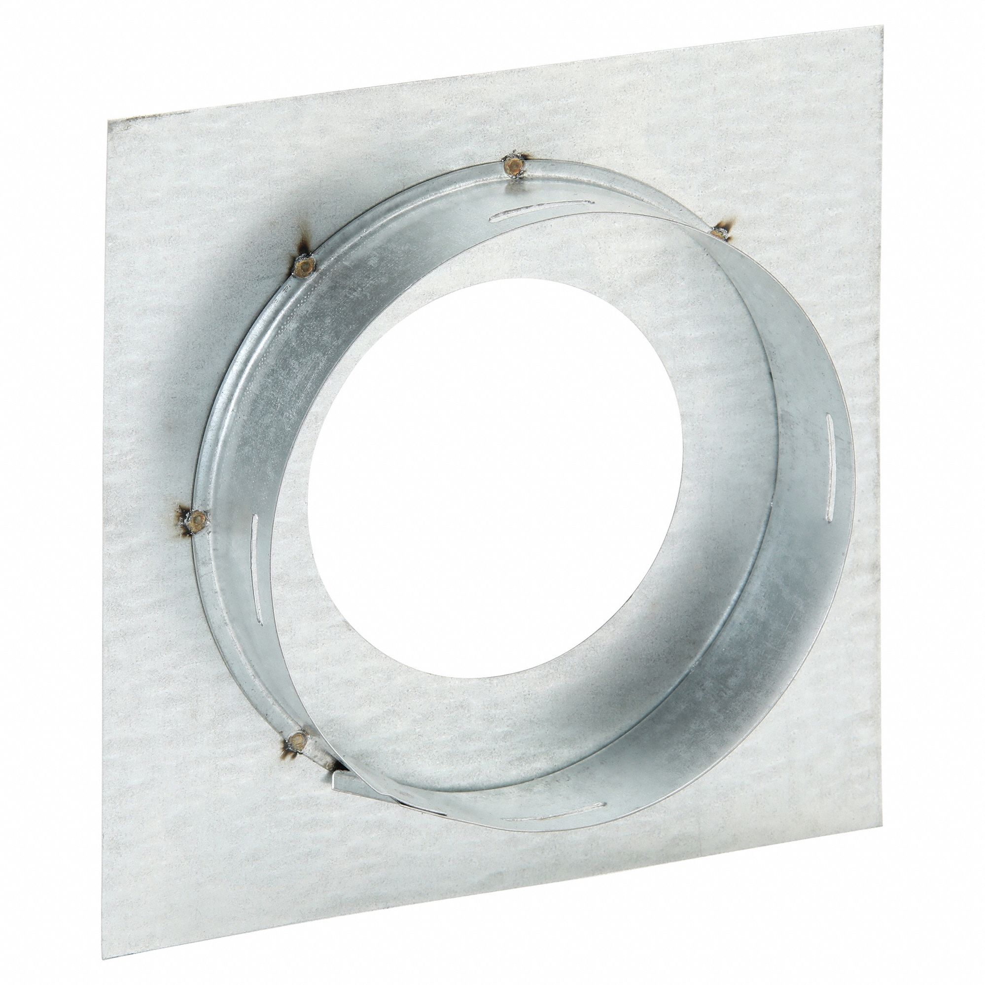 AMERI-VENT FIRESTOP SUPPORT PLATE, 3 IN DUCT, 26 GA BASE THICK, STEEL ...