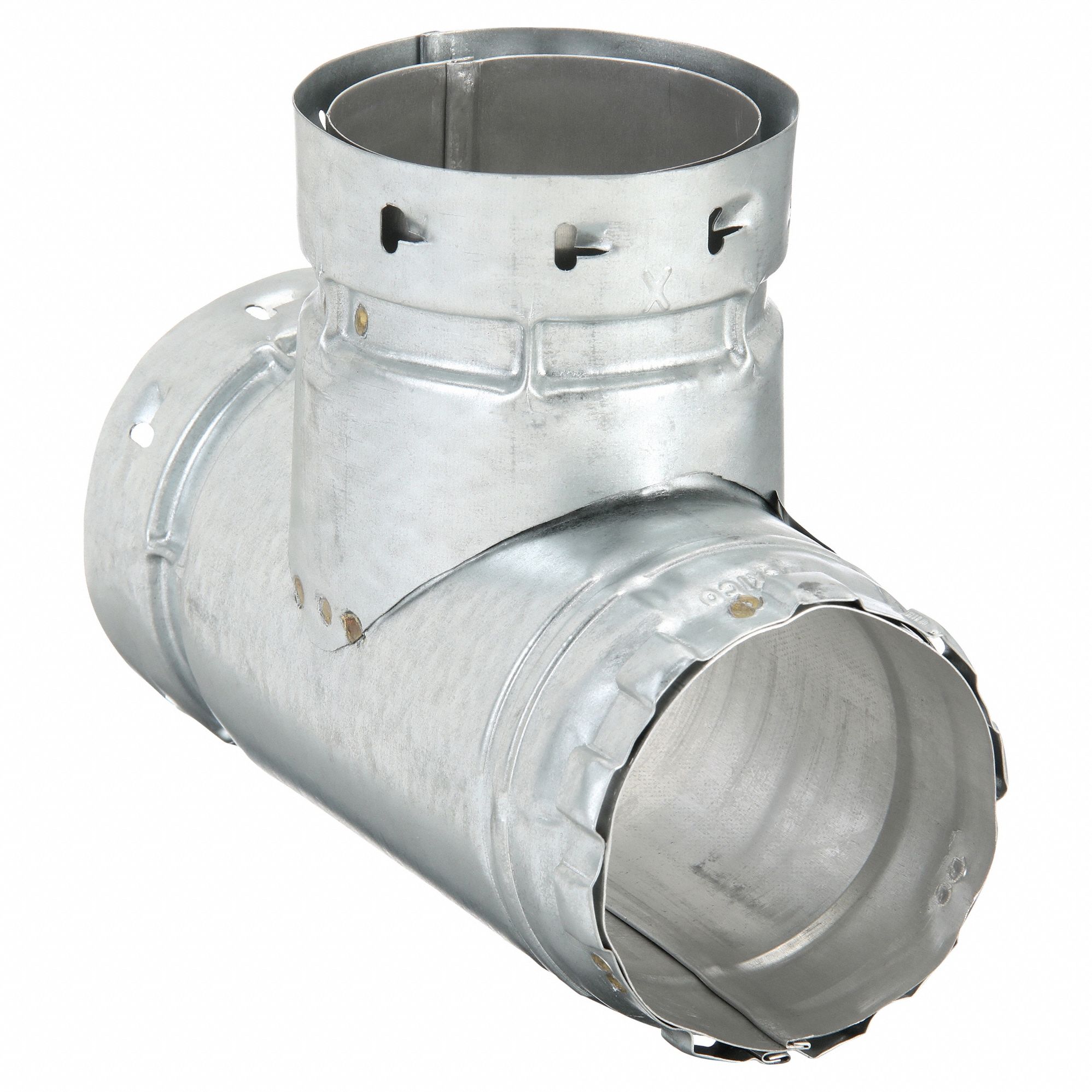 3 in Duct, 7 1/8 in Lg, Duct Tee - 3F374|3ET - Grainger