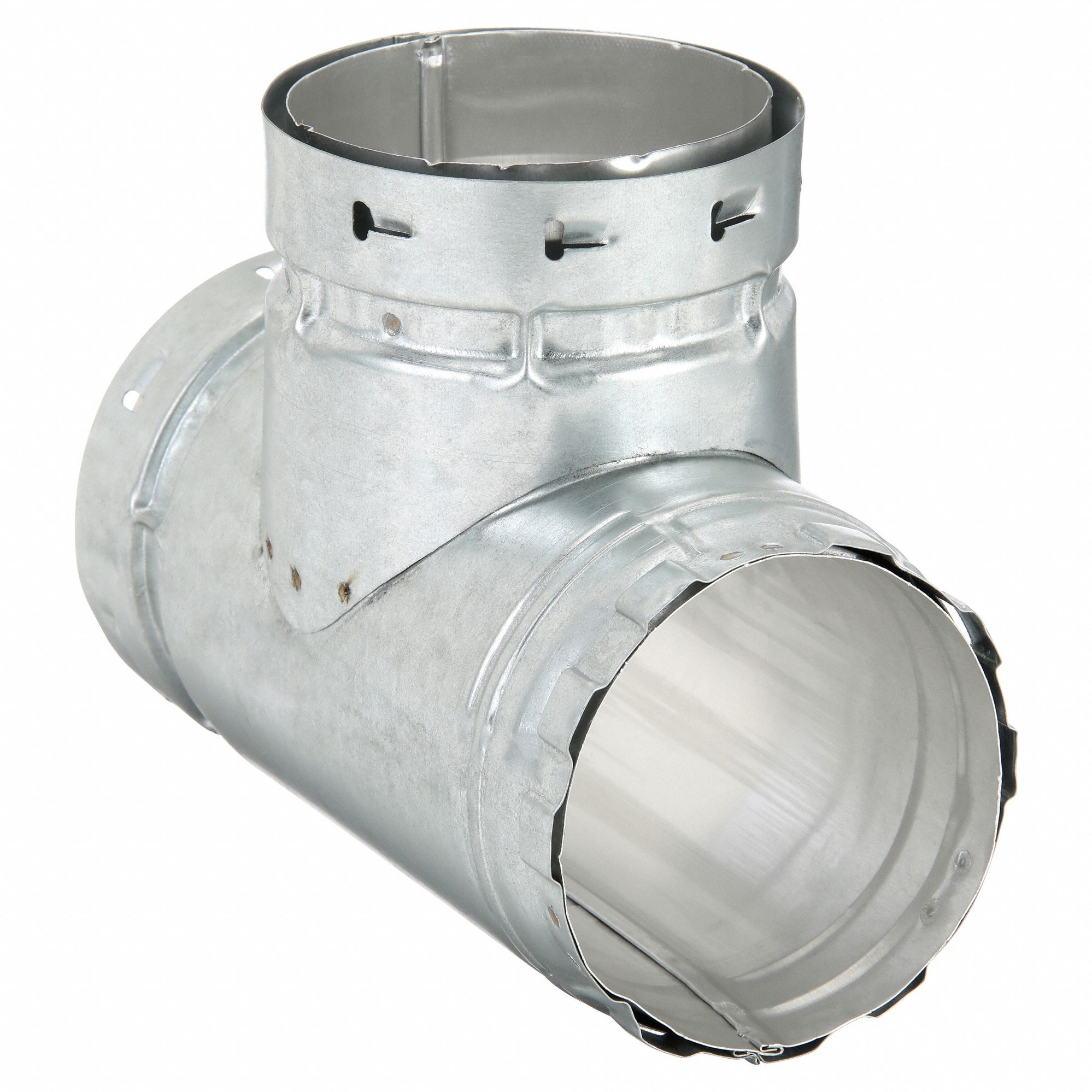 4 in Duct, 8 7/8 in Lg, Duct Tee - 3F375|4ET - Grainger