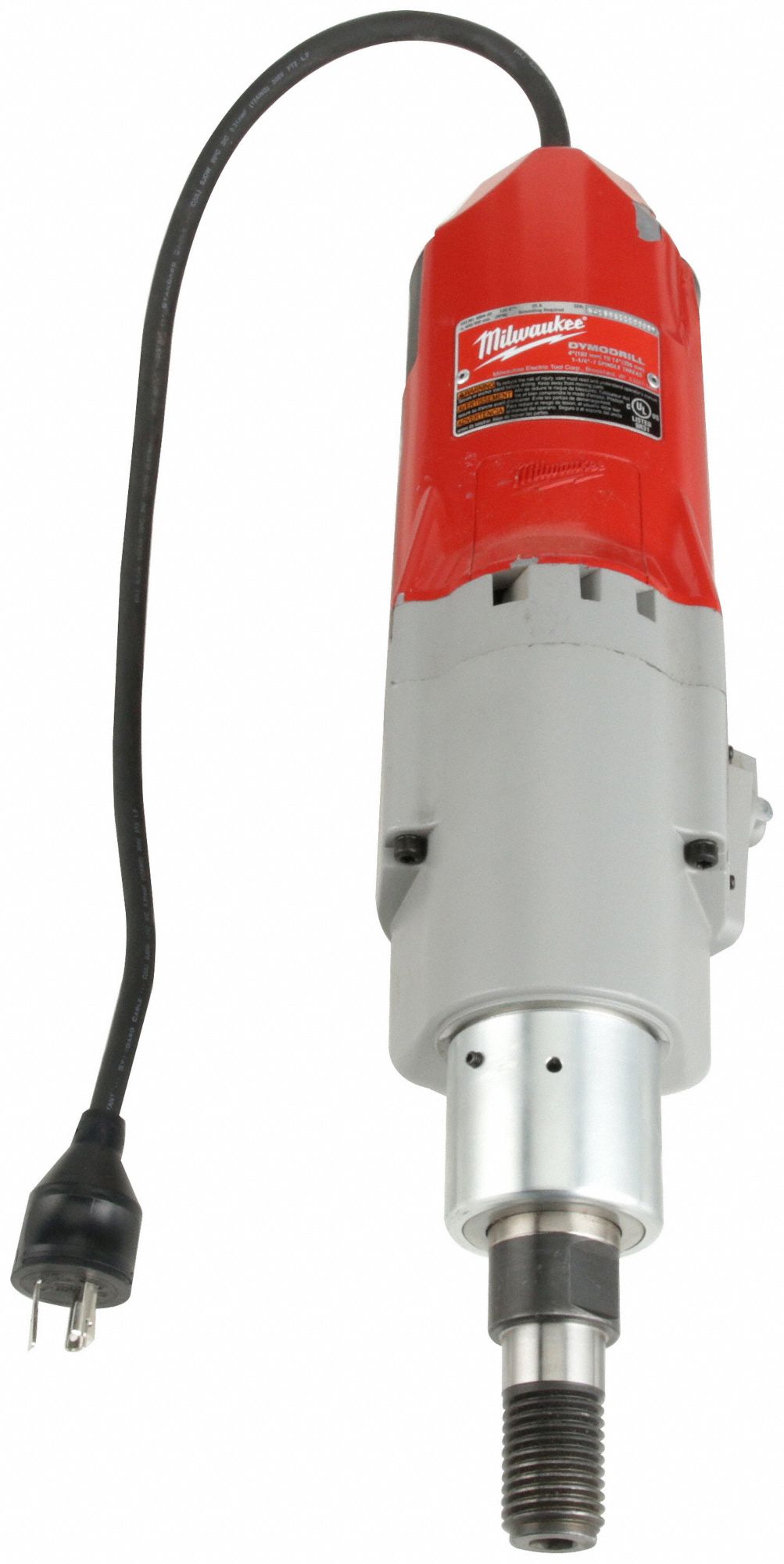 MILWAUKEE, 120V AC, 14 in Capacity (Concrete), Diamond Coring Rig Motor ...