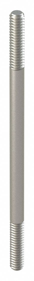 Stainless Steel, 18-8, Double-End Threaded Stud - 4BU51|40884 - Grainger