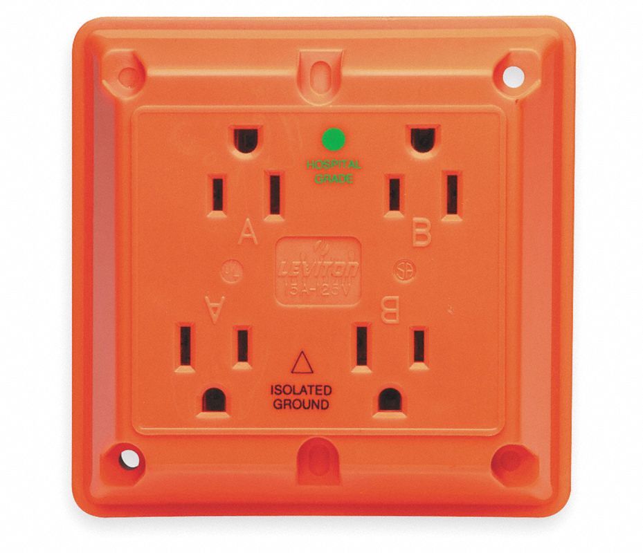 LEVITON Receptáculo,15 Amperes,Configuración NEMA 5-15R - 3FAM9 | 070 ...