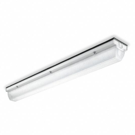 Enclosed Linear Fluorescent, 28 Fixture Wattage - Grainger