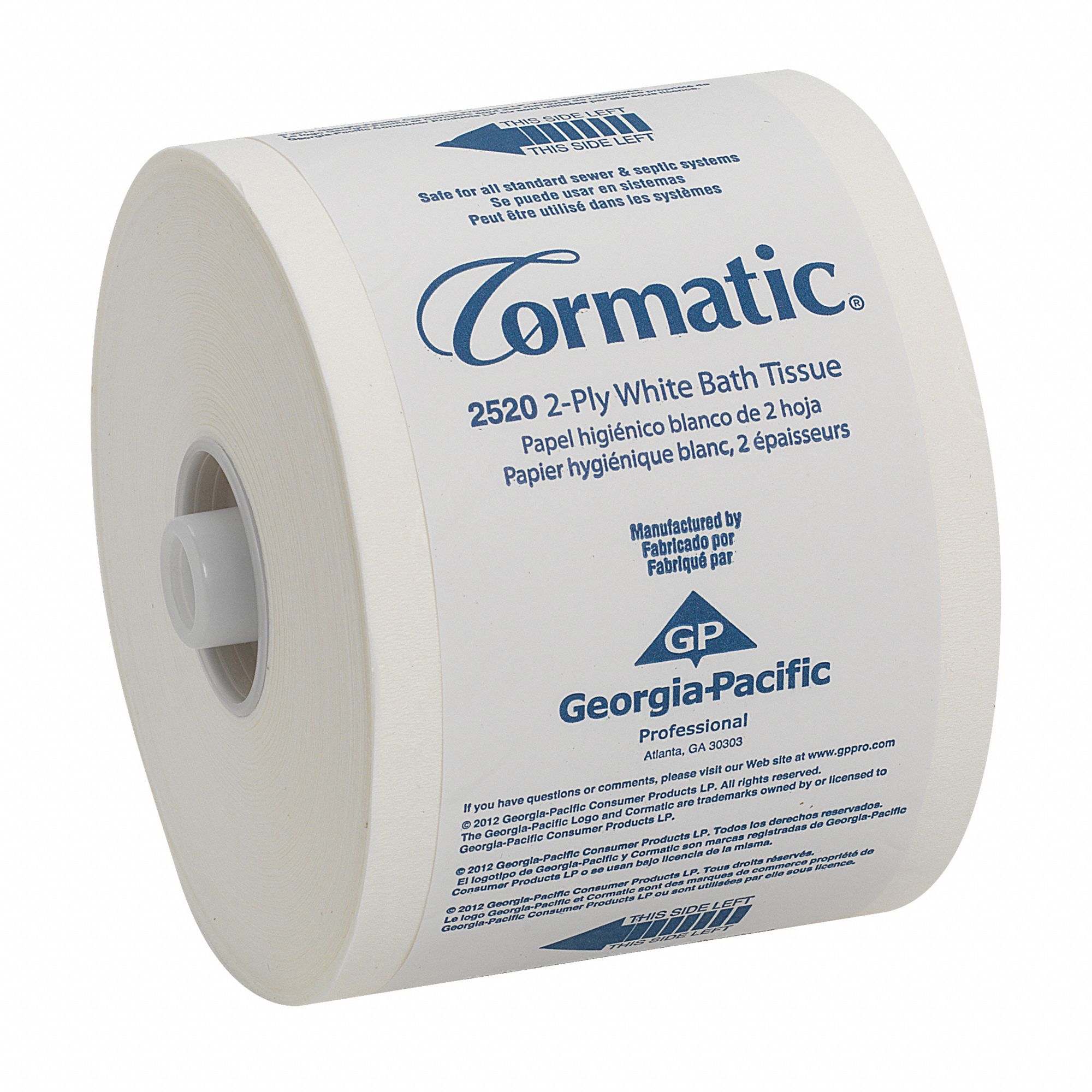 GEORGIA-PACIFIC Toilet Paper, Cormatic, 2Ply, Pk36 - 3FB69|2520 - Grainger