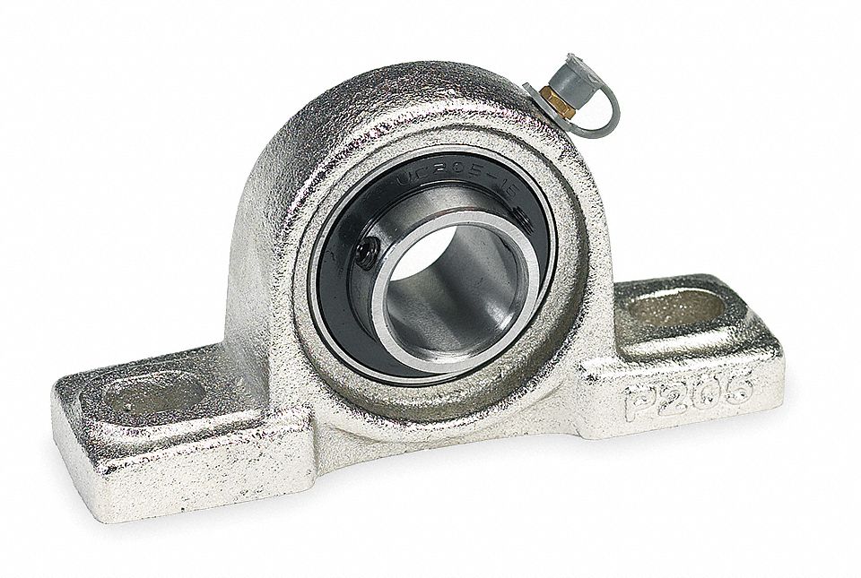 DAYTON, 3/4 in Bore, Cast Iron, Pillow Block Bearing - 3FDD6|3FDD6 ...