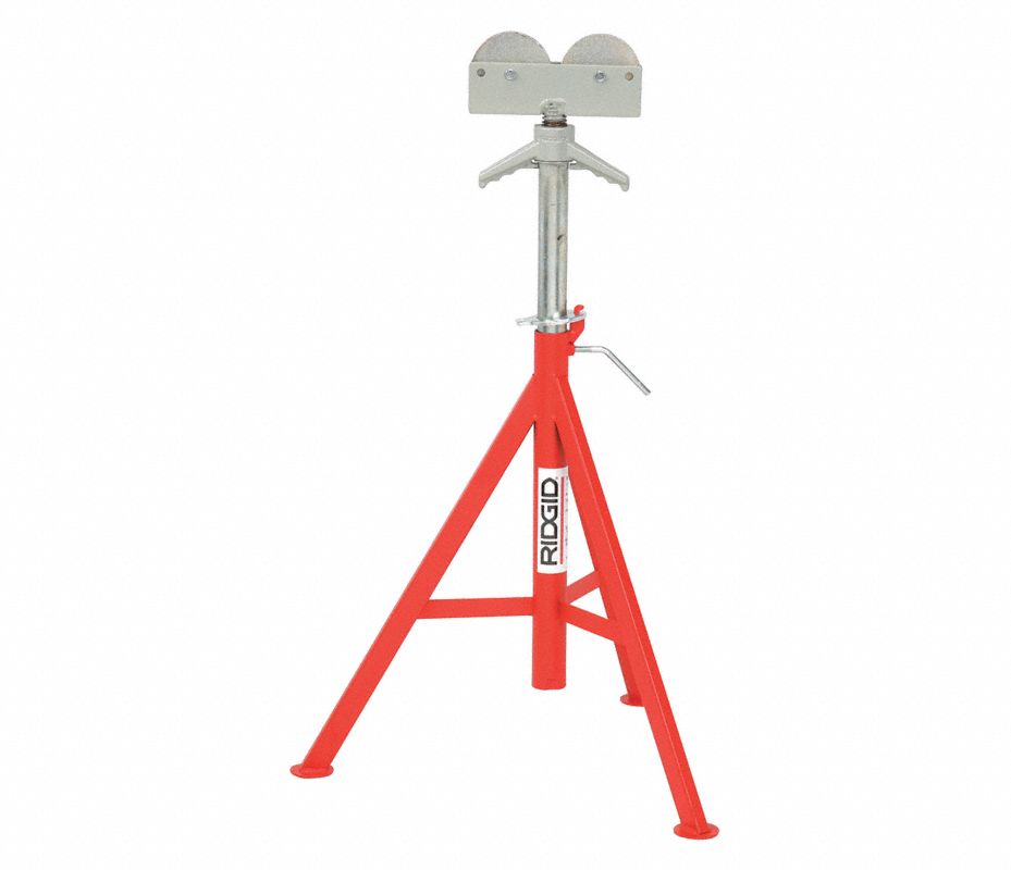 RIDGID Soporte de Tubería con Cabeza de Rodillo , Capacidad de Tubería ...