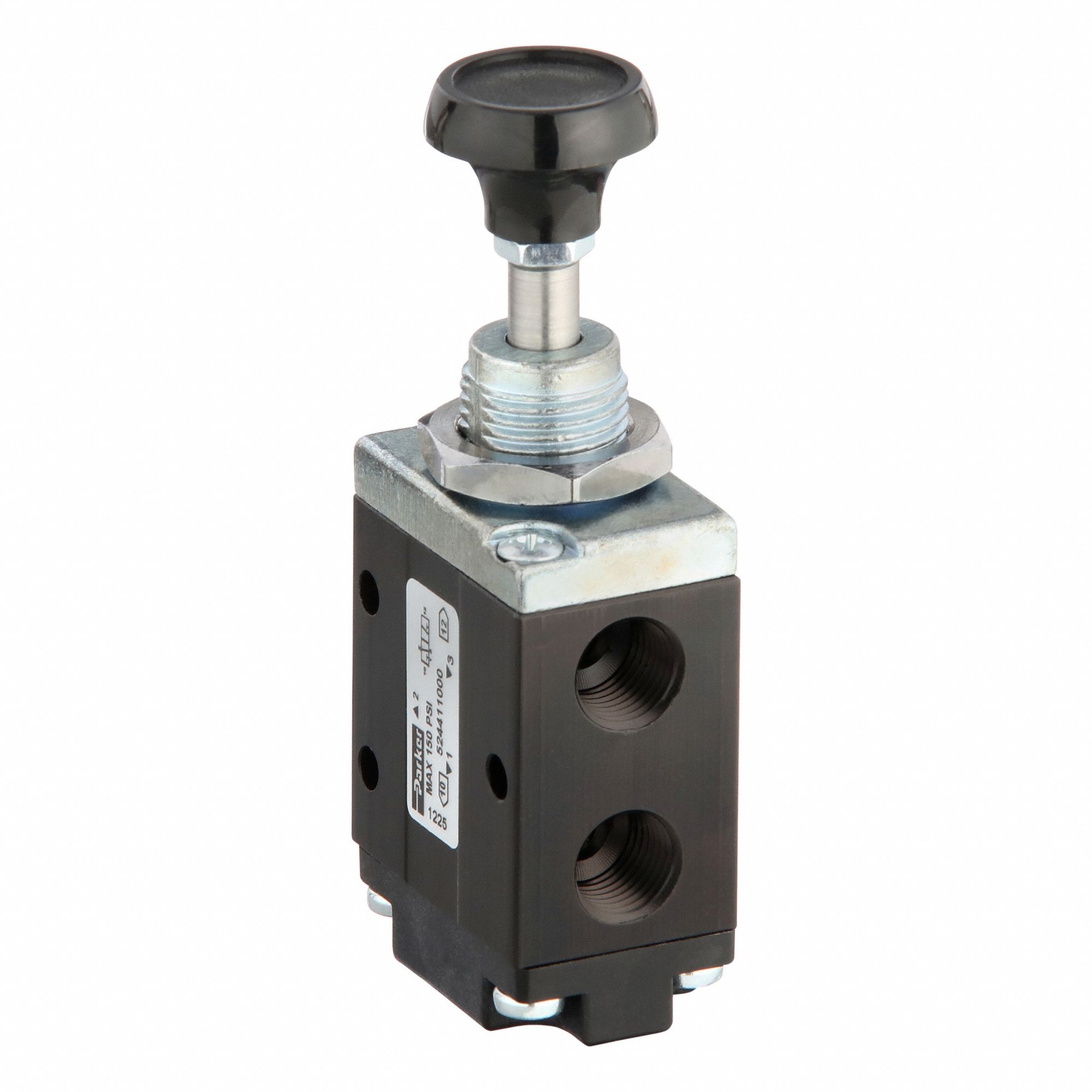 PARKER, DirectAir 4, Three-Way / Two-Position, Manual Air Control Valve ...
