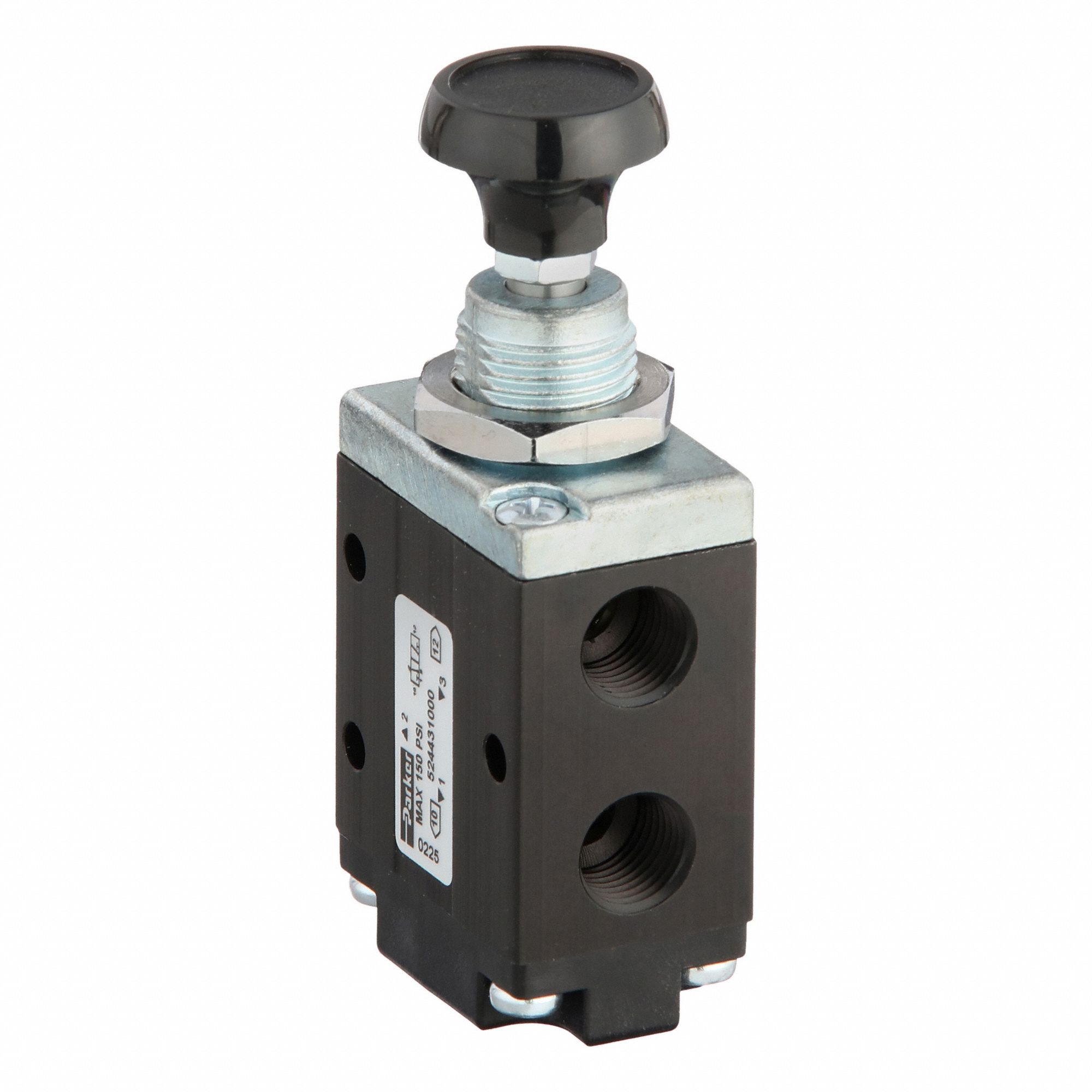 PARKER, DirectAir 4, Three-Way / Two-Position, Manual Air Control Valve ...
