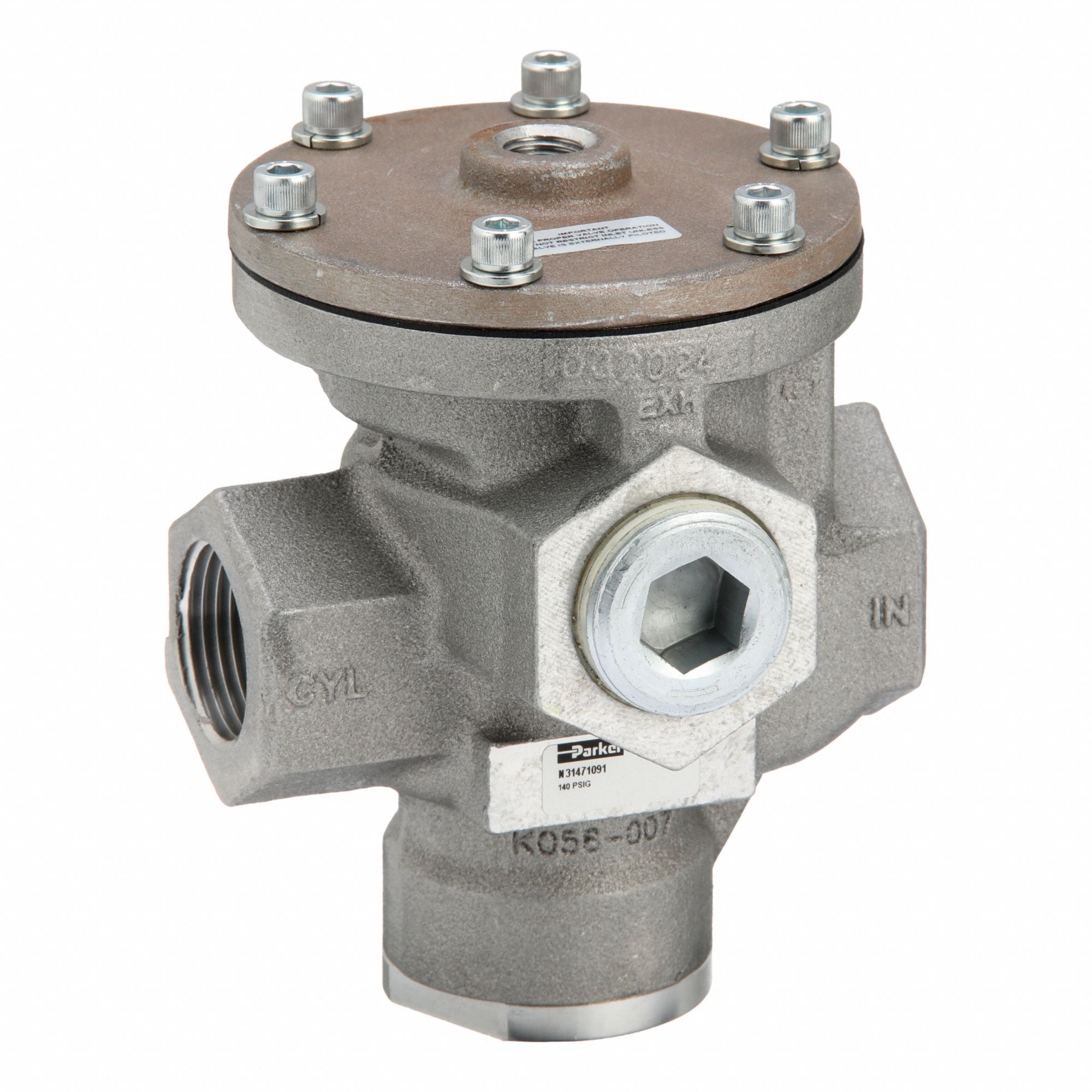 Two-Way / Two-Position, Remote Pilot, Pilot Air Control Valve - 3FEN2 ...