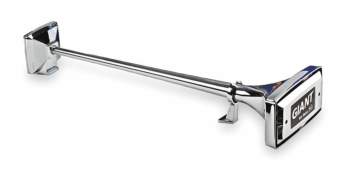 Wolo 820 Wolo Low Tone Horn: High Pressure Air, 28 in Lg, 8 1/4 in Wd ...