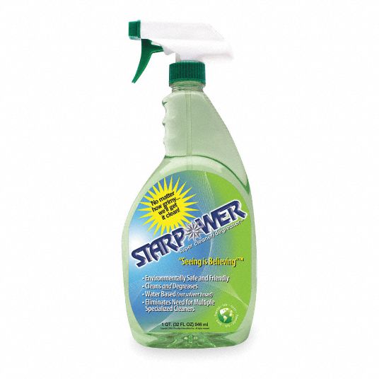 STARPOWER Cleaner Degreaser, Trigger Spray Bottle Container Type, Ready ...