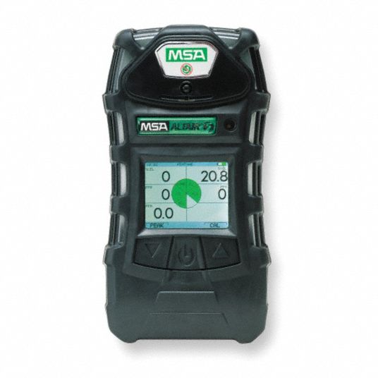 Multi-Gas Detector, 4 Gas, Detects Oxygen, Carbon Monoxide, Hydrogen ...