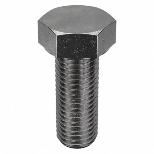 Steel, Black Oxide, Hex Head Cap Screw - 3FPG1|3FPG1 - Grainger