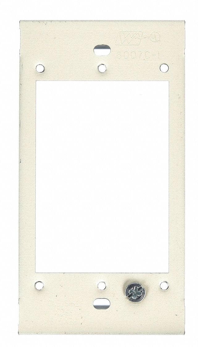 LEGRAND, 6000, Steel, Device Plate - 3FPU1|V6007C-1 - Grainger