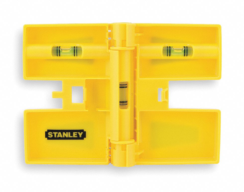 STANLEY, Magnetic, 7 5/16 in x 5 in x 11/16 in, Magnetic Post Level ...