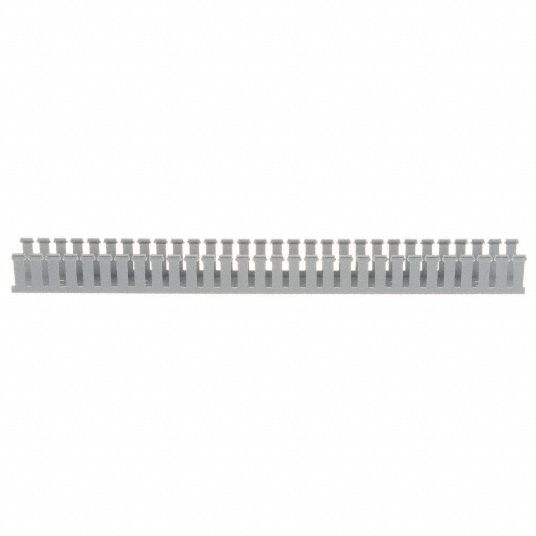 PANDUIT Wiring Duct: 2 in Nom Wd, 2 in Nom Ht, 0.3 in Slot Wd, Lead ...
