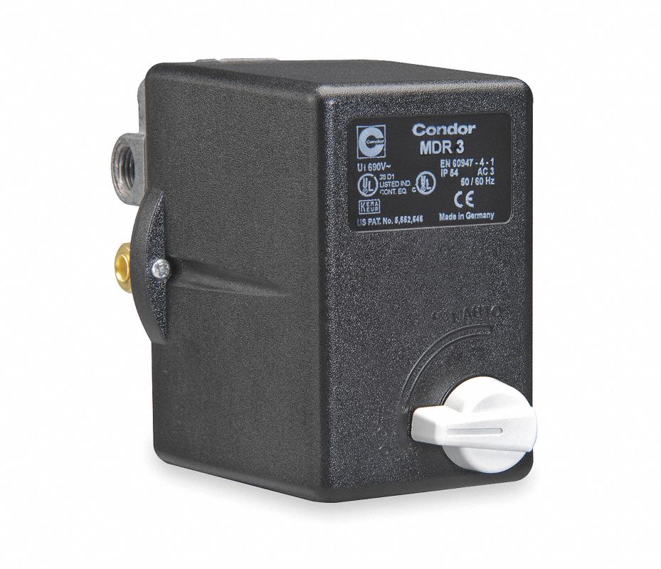 CONDOR USA, INC Interruptor de Presión Compresor de Aire, Rango 60 a ...