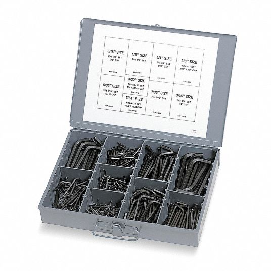 Hex Key Set, Number of Pieces 270 - Grainger