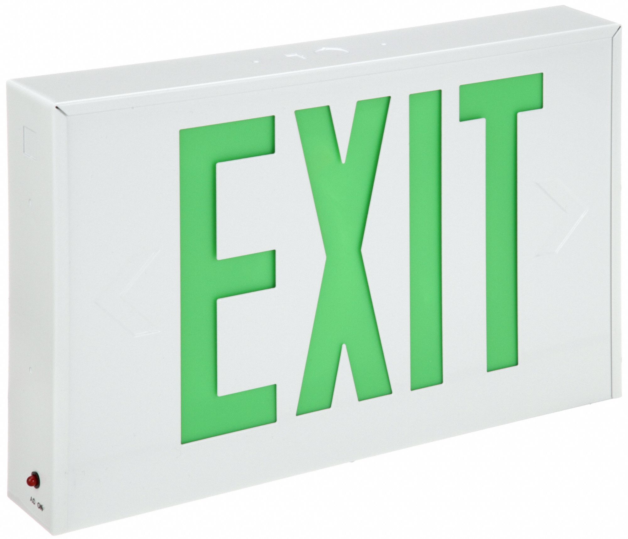 LED, White, Exit Sign - 3GA43|LX W 3 G - Grainger