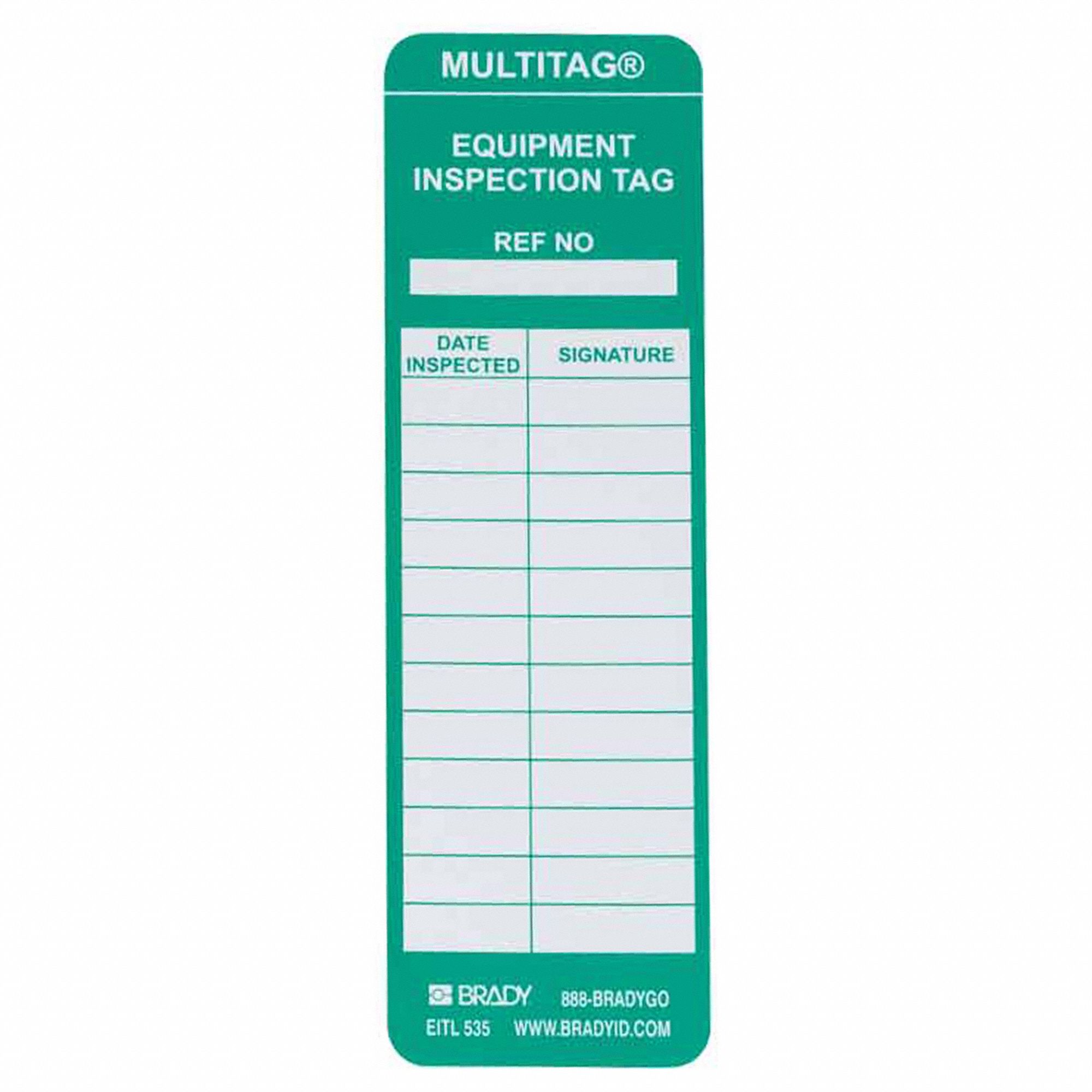 Maint, 2 in Wd, Tag - 3GAH7|MUL-EITL535 - Grainger