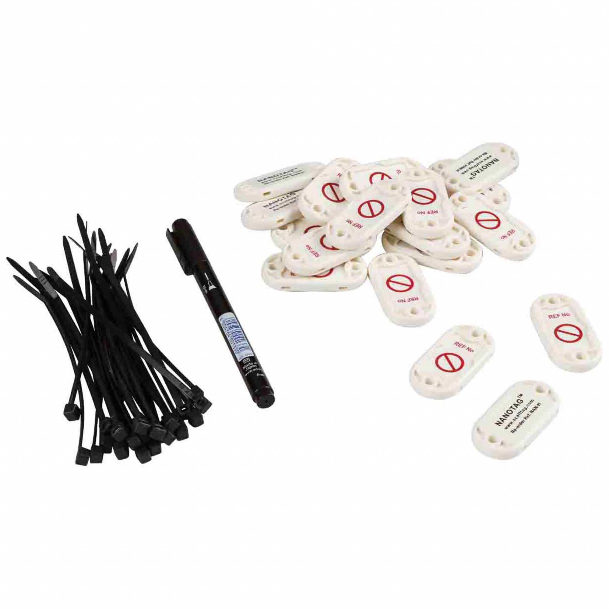 BRADY HOLDER NANOTAG 20/40 CABLE TIES/1 P - Inspection Tags - BDY104135 ...