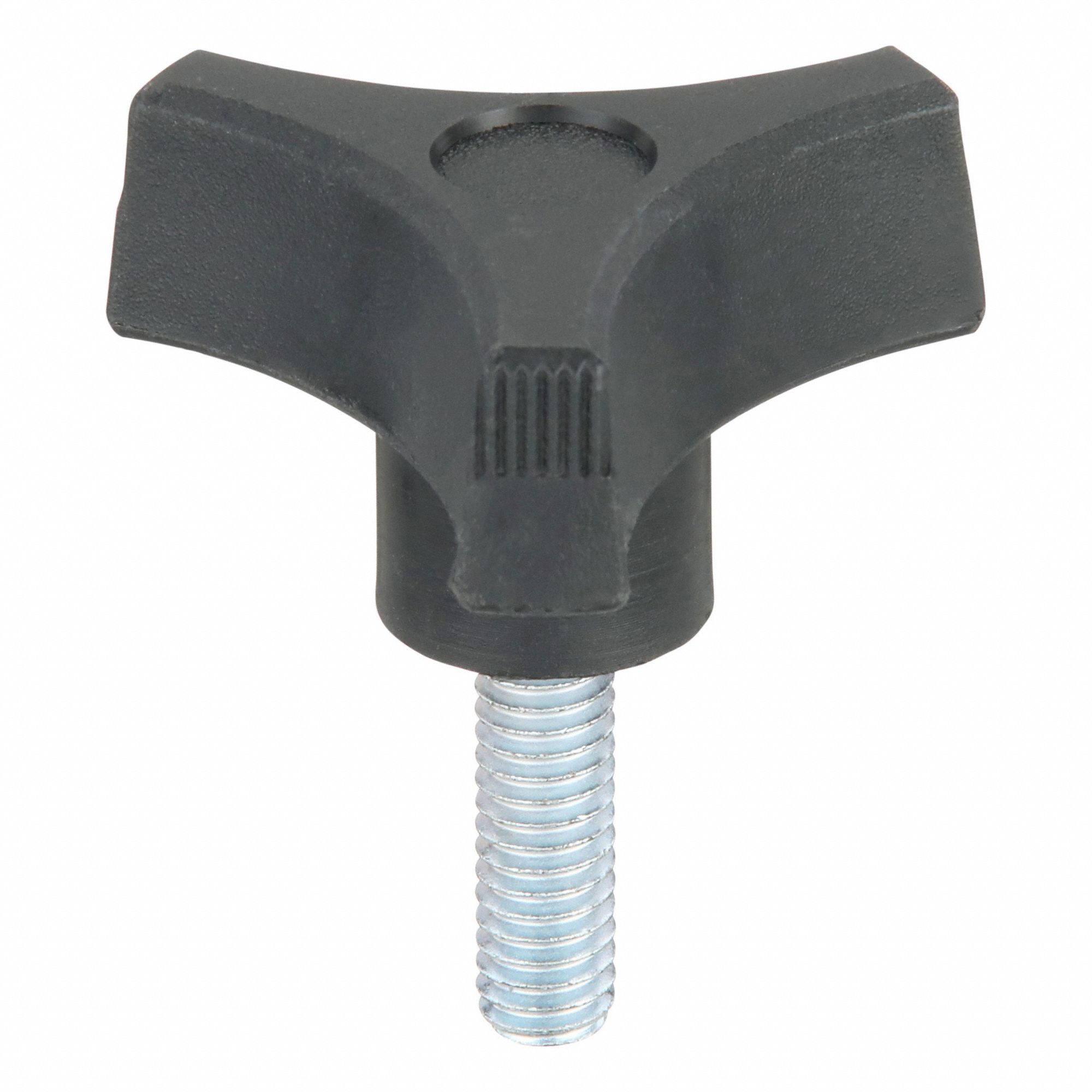 INNOVATIVE COMPONENTS, 3 Point, Plastic w/ Steel Thread, Hand Knob ...