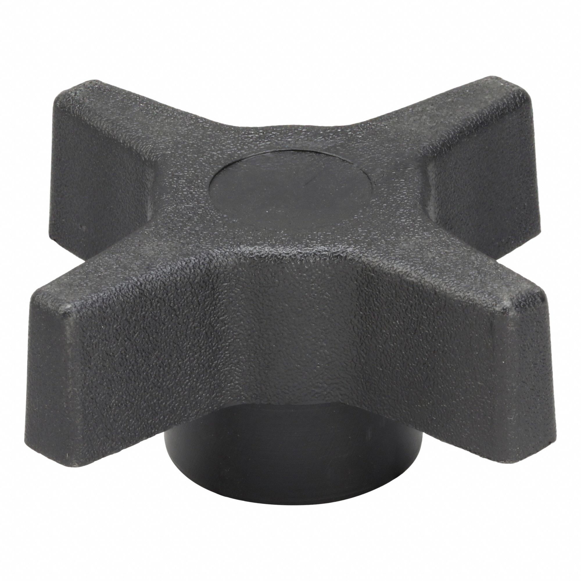 INNOVATIVE COMPONENTS, 4 Point, Plastic w/ Steel Thread, Hand Knob ...
