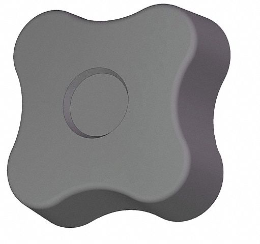 INNOVATIVE COMPONENTS SOFT FOUR LOBE HAND KNOB, BLIND, 1/4"-20 THREAD, 1-3/8 - Lobed Hand Knobs ...